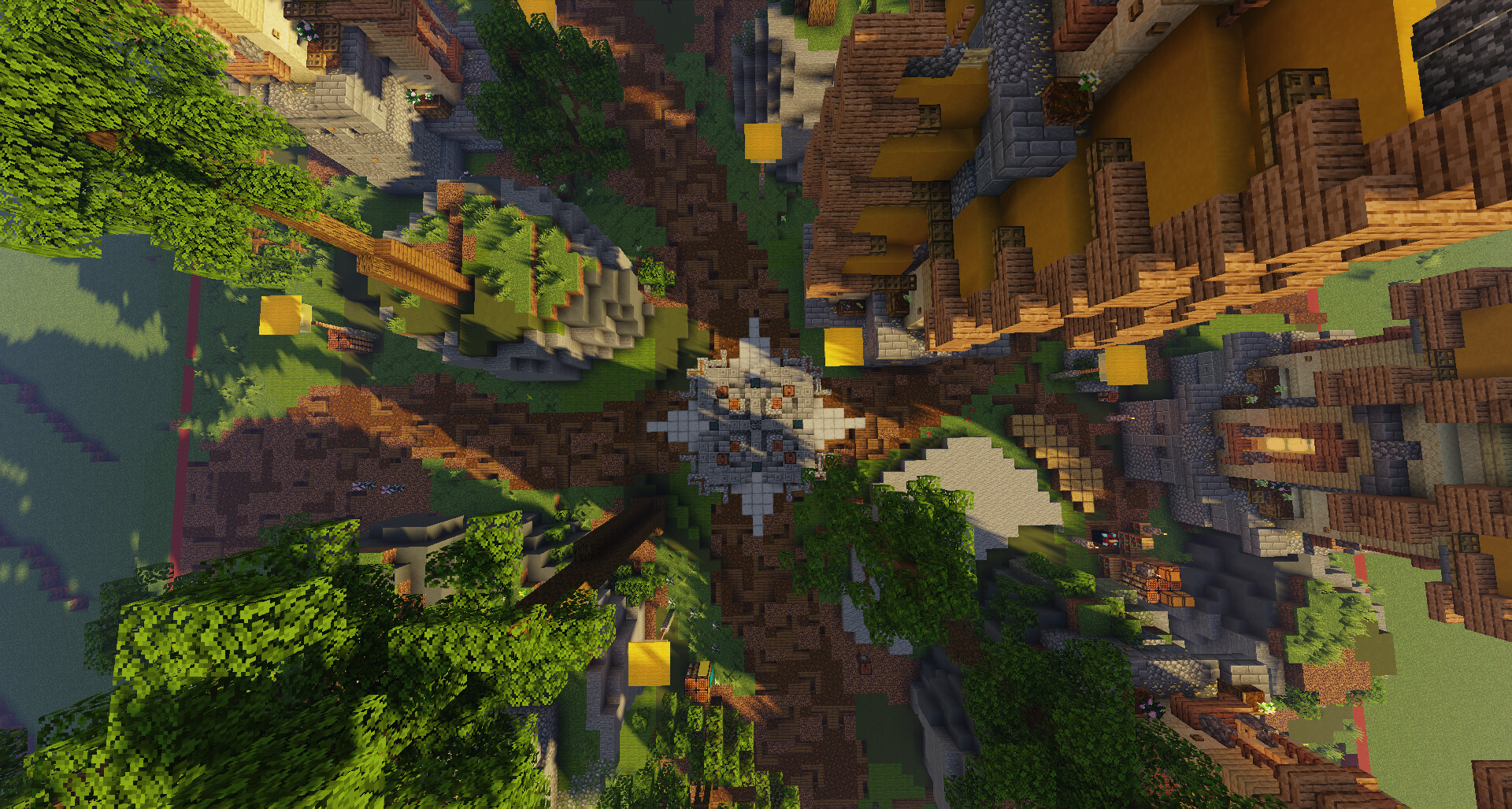 Yellow Spawn [ FREE ] Minecraft Map