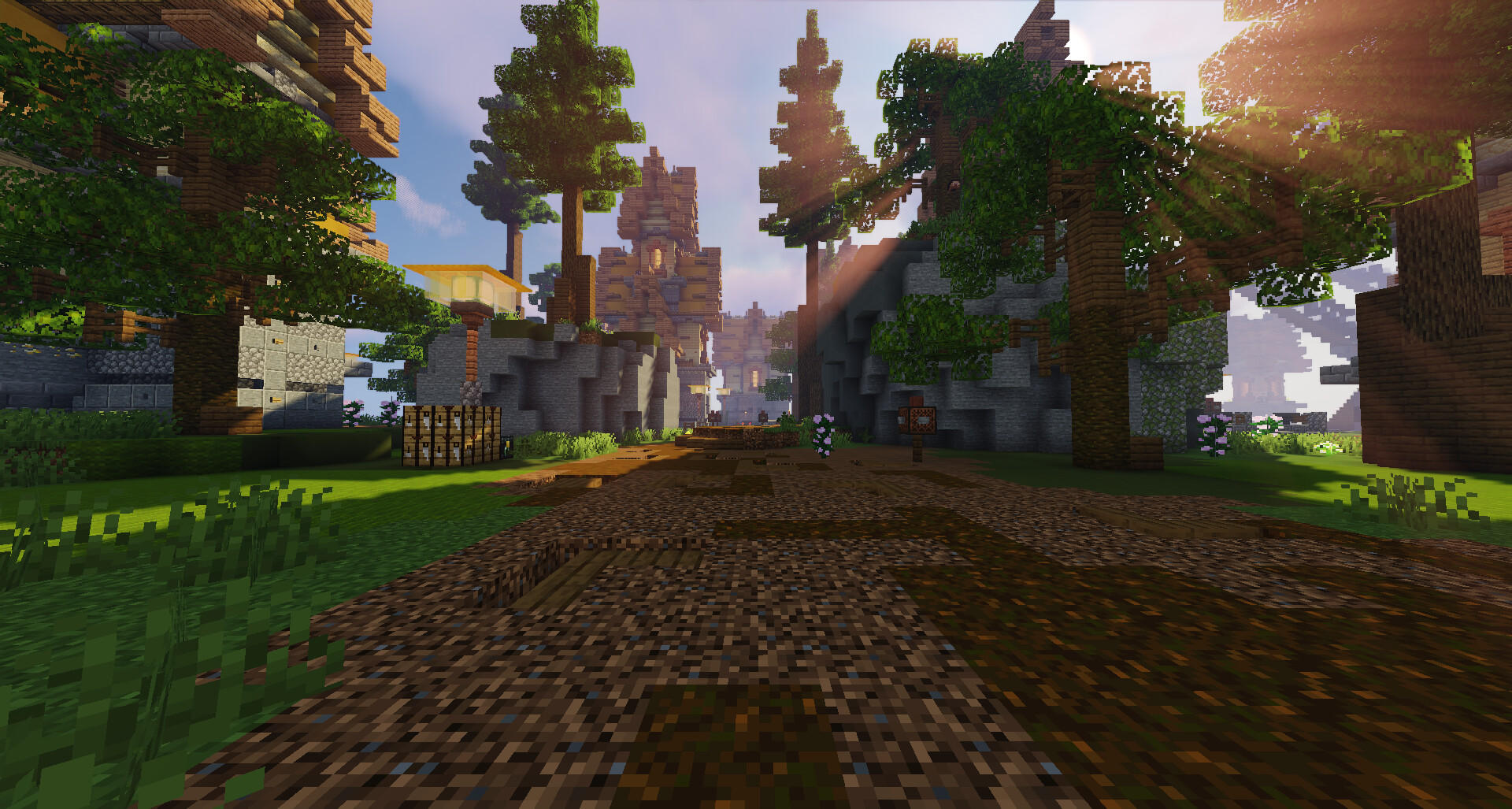 Yellow Spawn [ FREE ] Minecraft Map