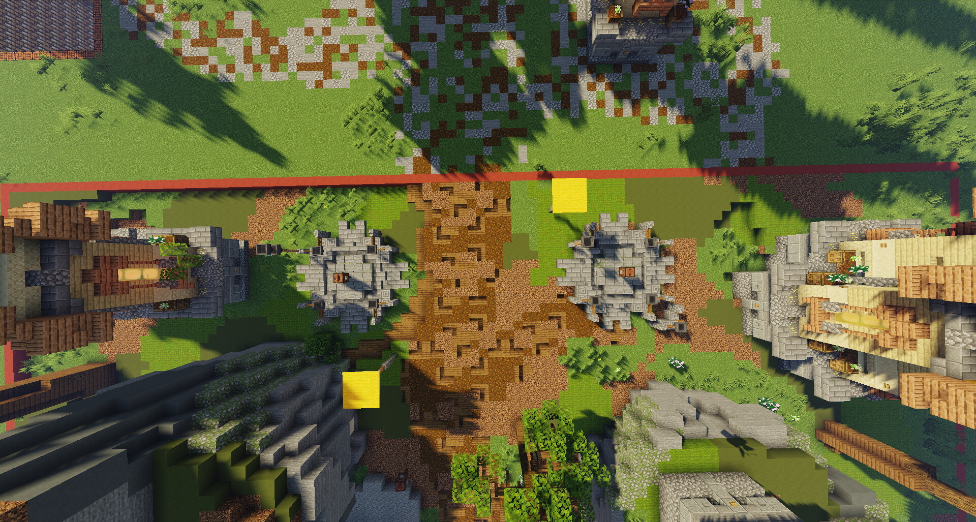 Yellow Spawn [ FREE ] Minecraft Map