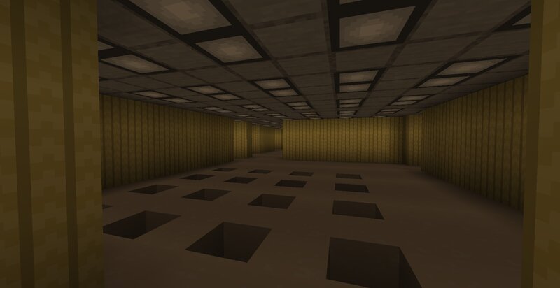 The Backrooms... MORE LEVELS SOON Minecraft Map