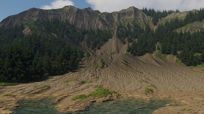 Conquest Reforged 1.18.2 Mountain Terrain Test 1024x1024 [DOWNLOAD ...