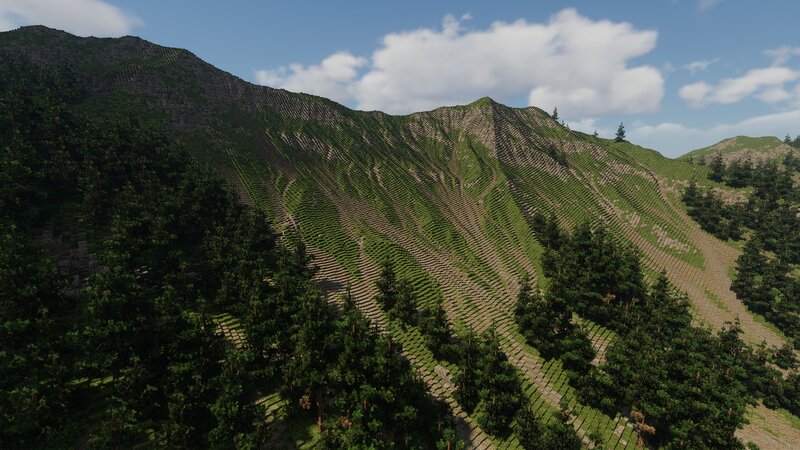 Conquest Reforged 1.18.2 Mountain Terrain Test 1024x1024 [DOWNLOAD ...
