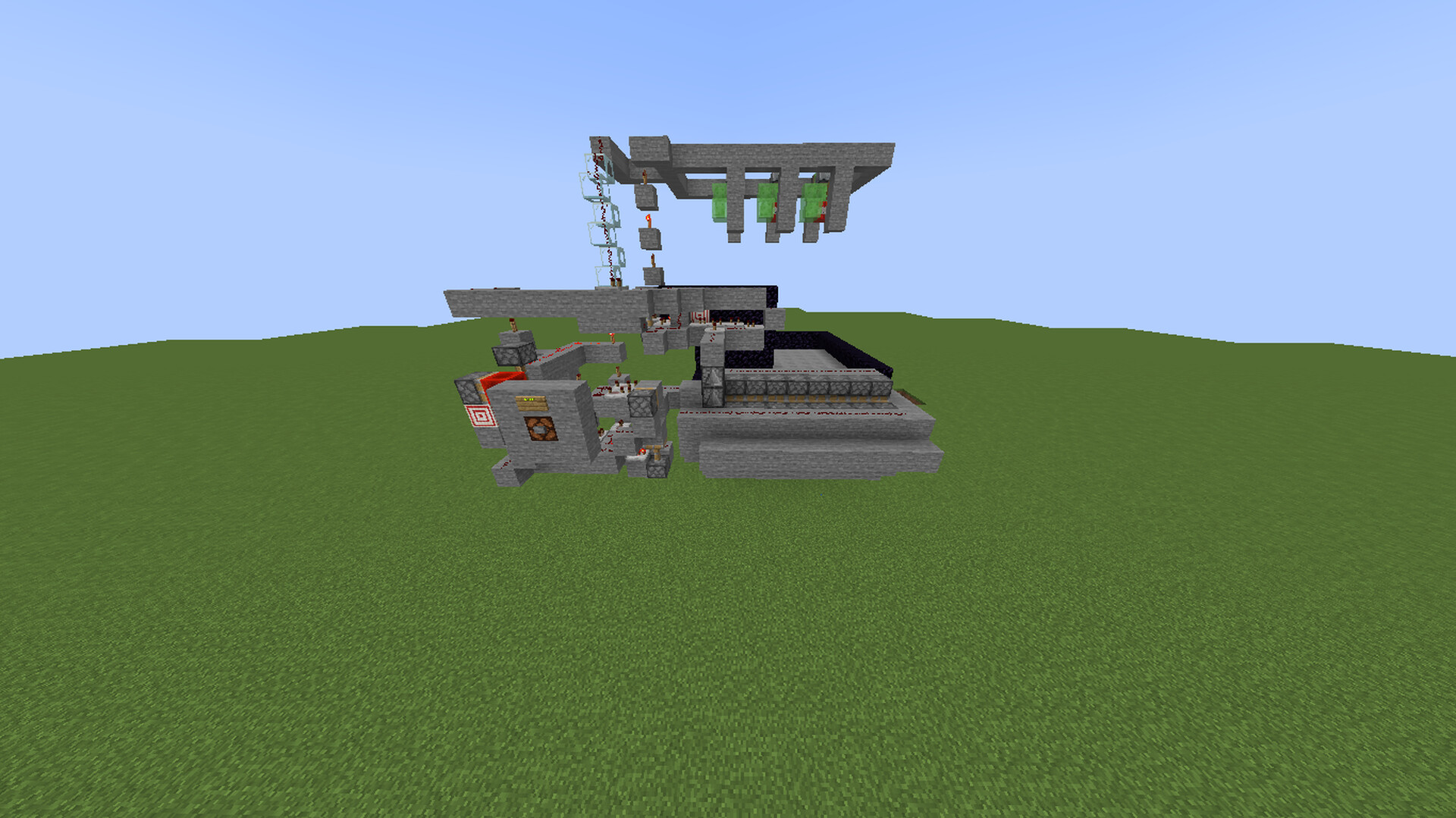 Automatic cobbelstone generator Minecraft Map