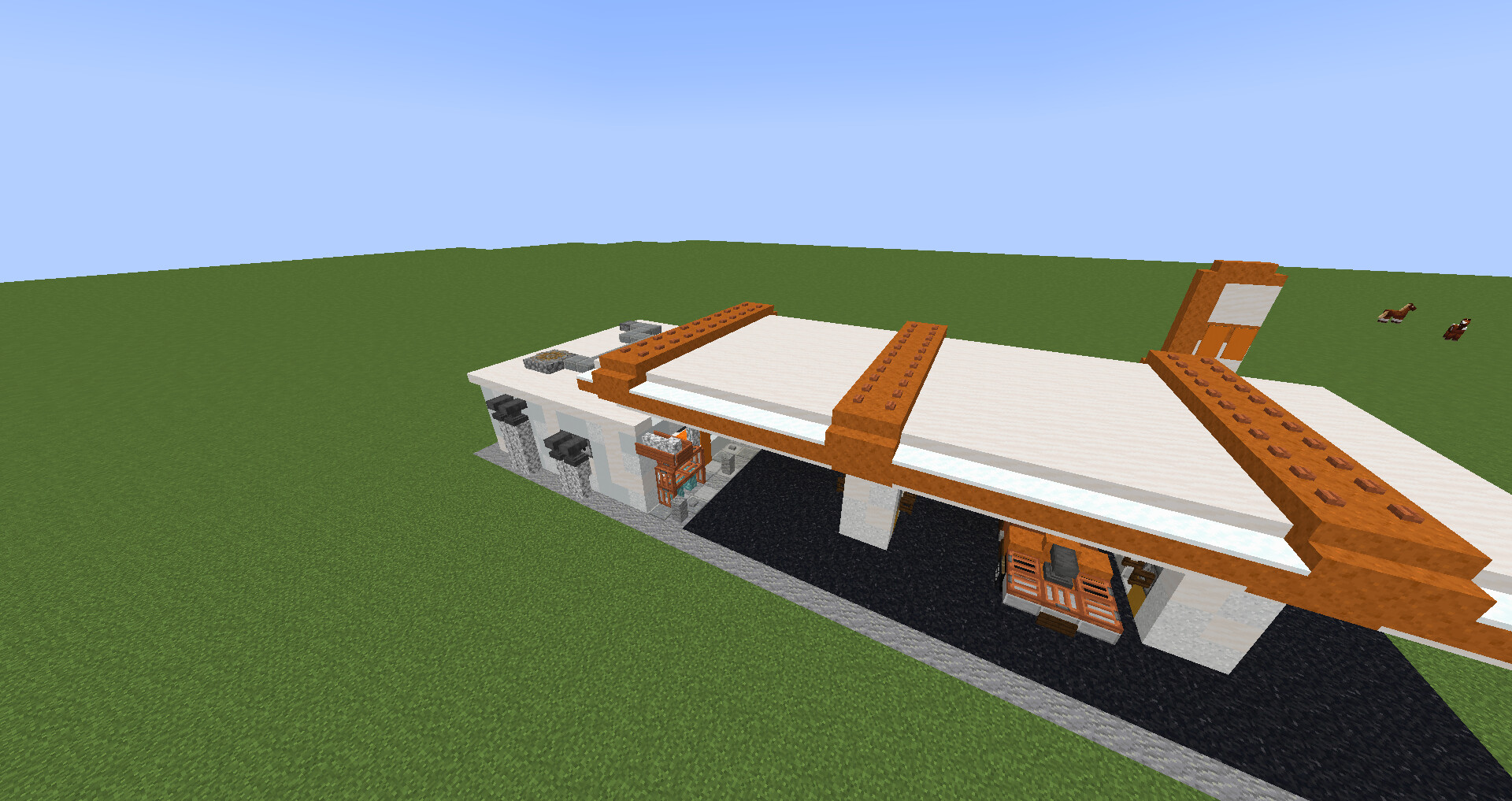 Petrol Gas Station (Download) Minecraft Map