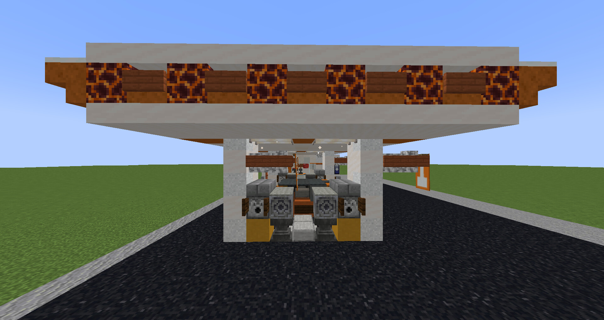Petrol Gas Station (Download) Minecraft Map