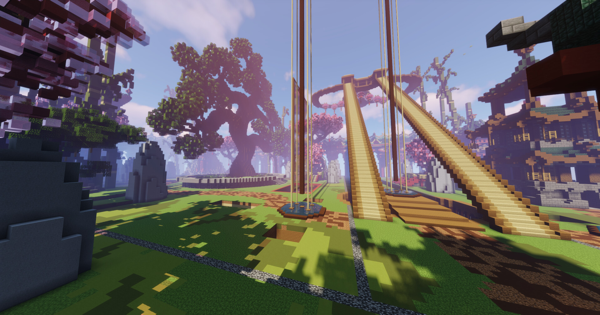 HCF Spawn + Warzone ORIENTAL Minecraft Map