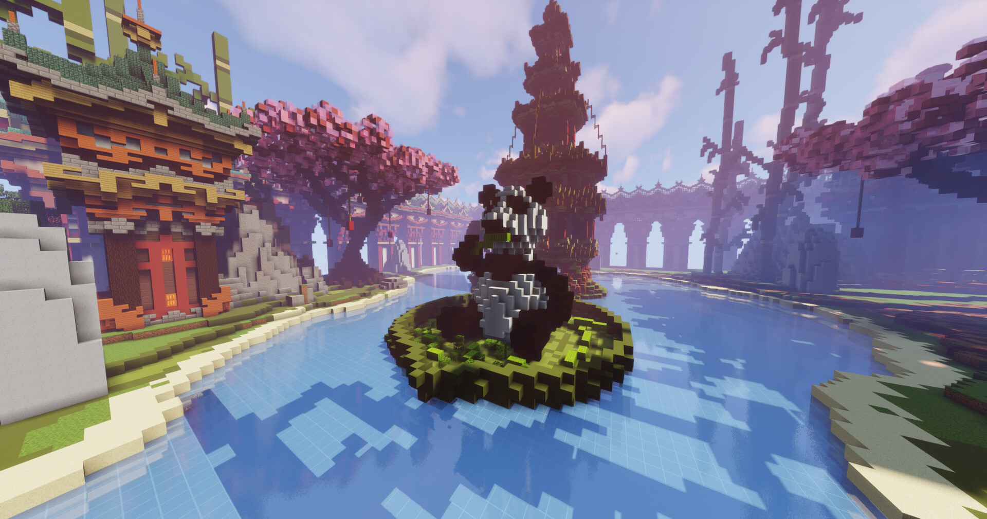 HCF Spawn + Warzone ORIENTAL Minecraft Map