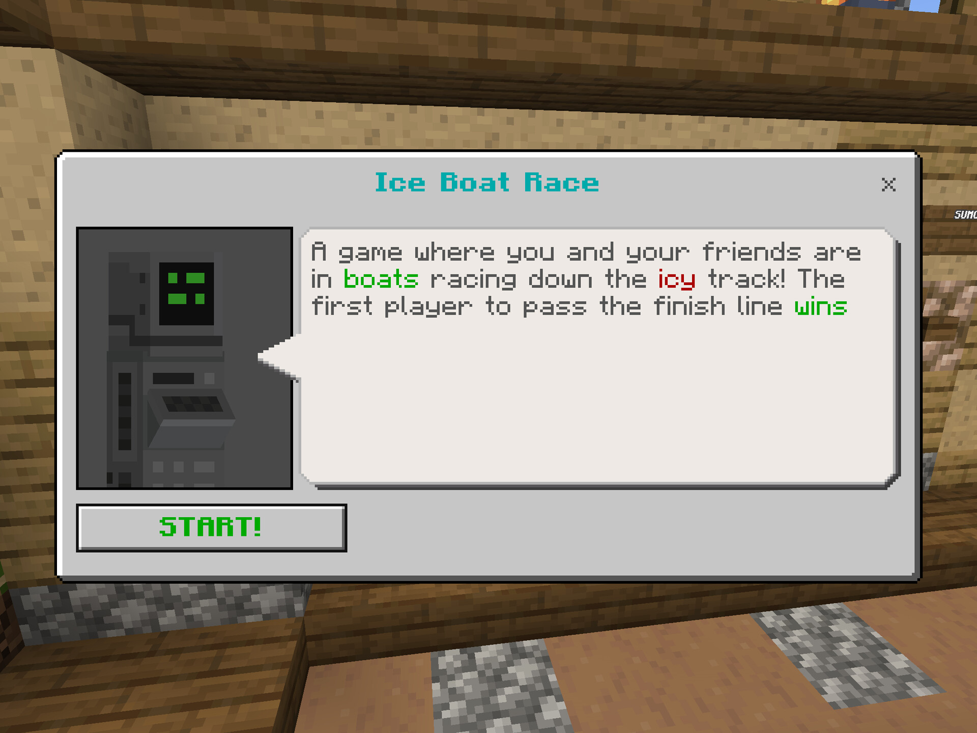 Mini Games Minecraft Map