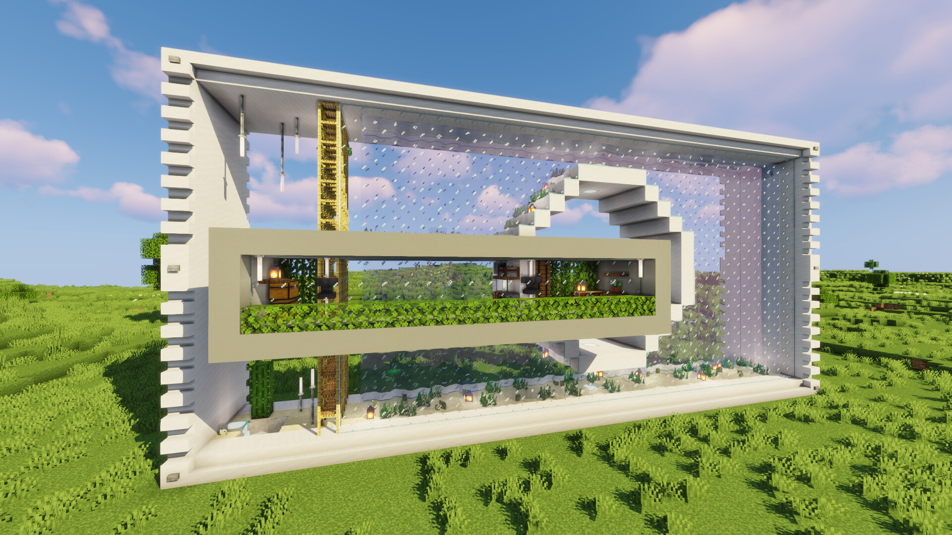 Minecraft Aquarium House Minecraft Map