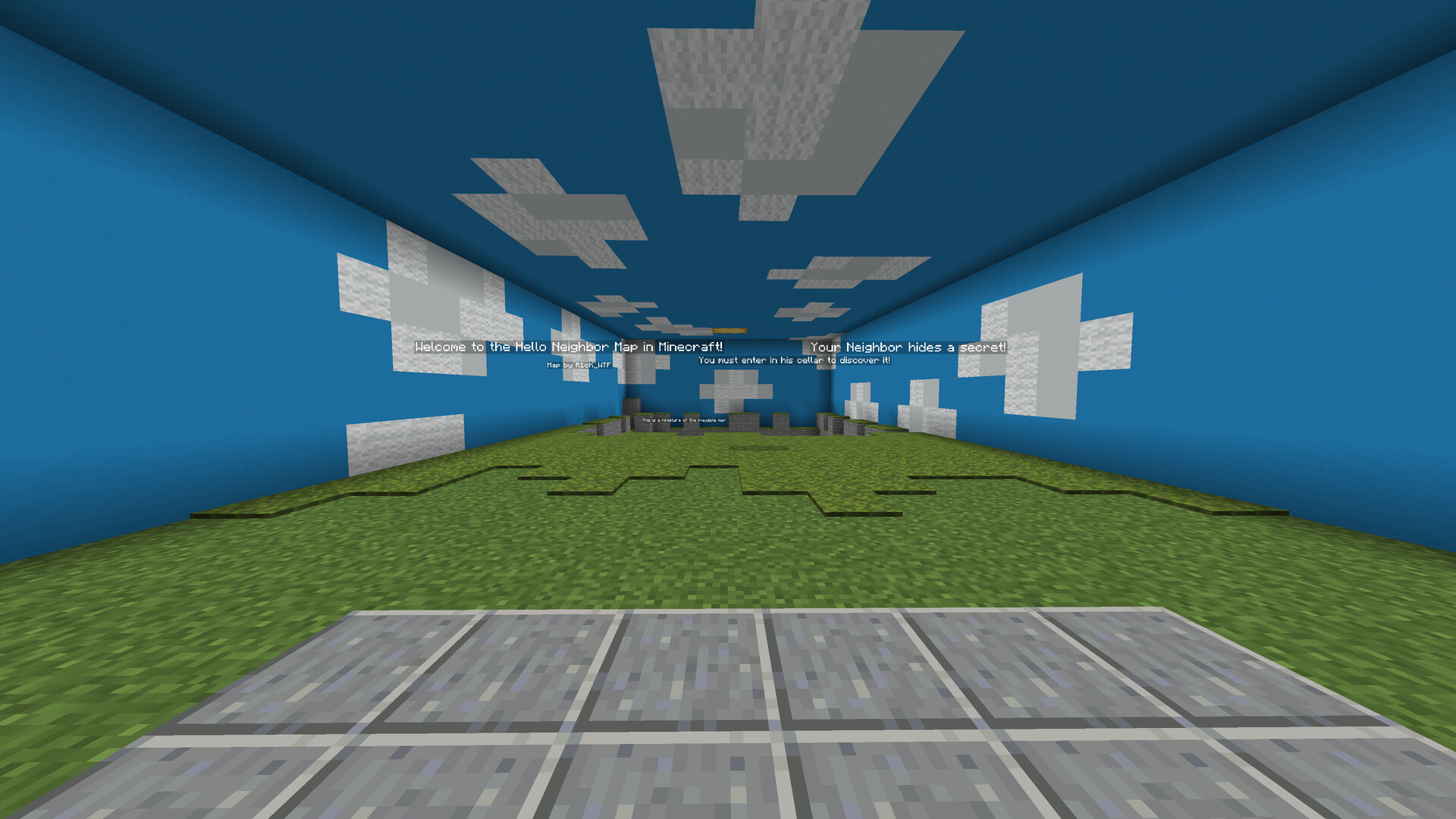 Hello Neighbor Map Minecraft Map