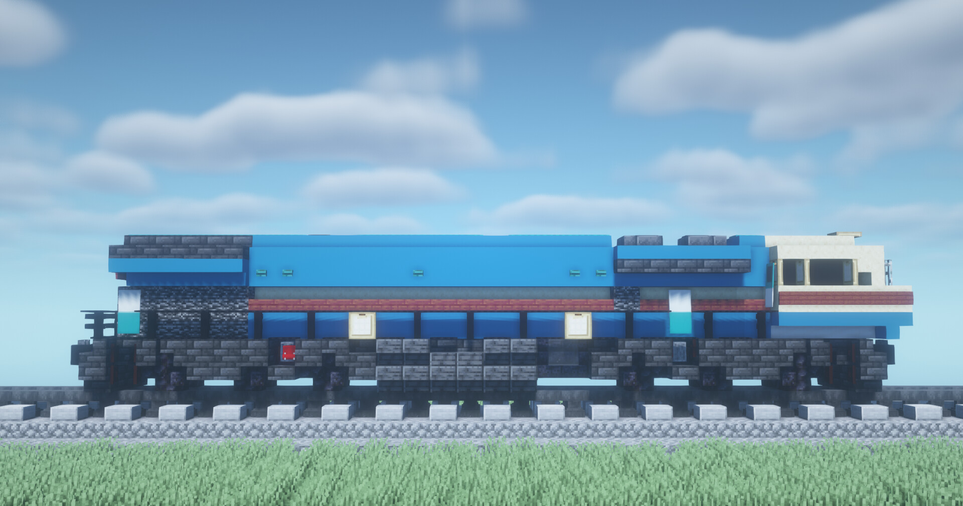 Indian Locomotive Class WDG-4 Minecraft Map