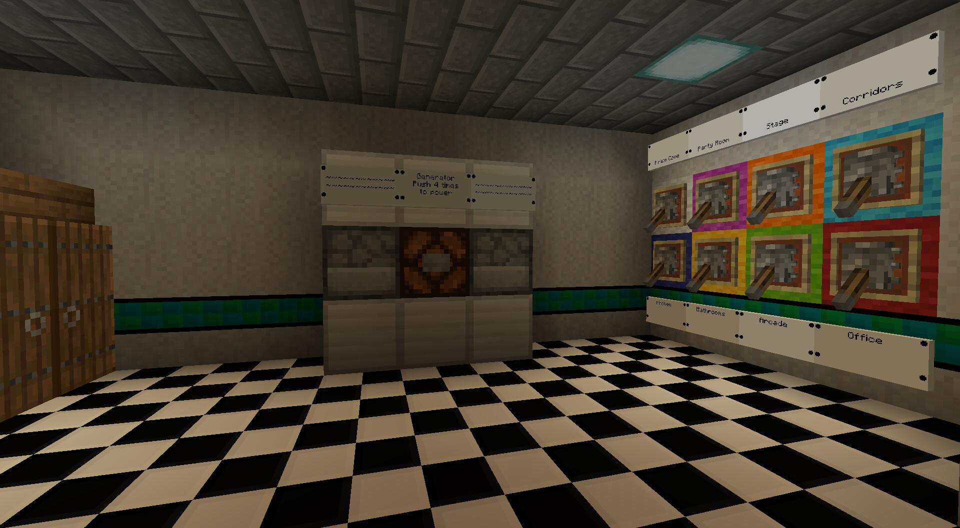 Samgladiator FNAF Nightmare Map Minecraft Map