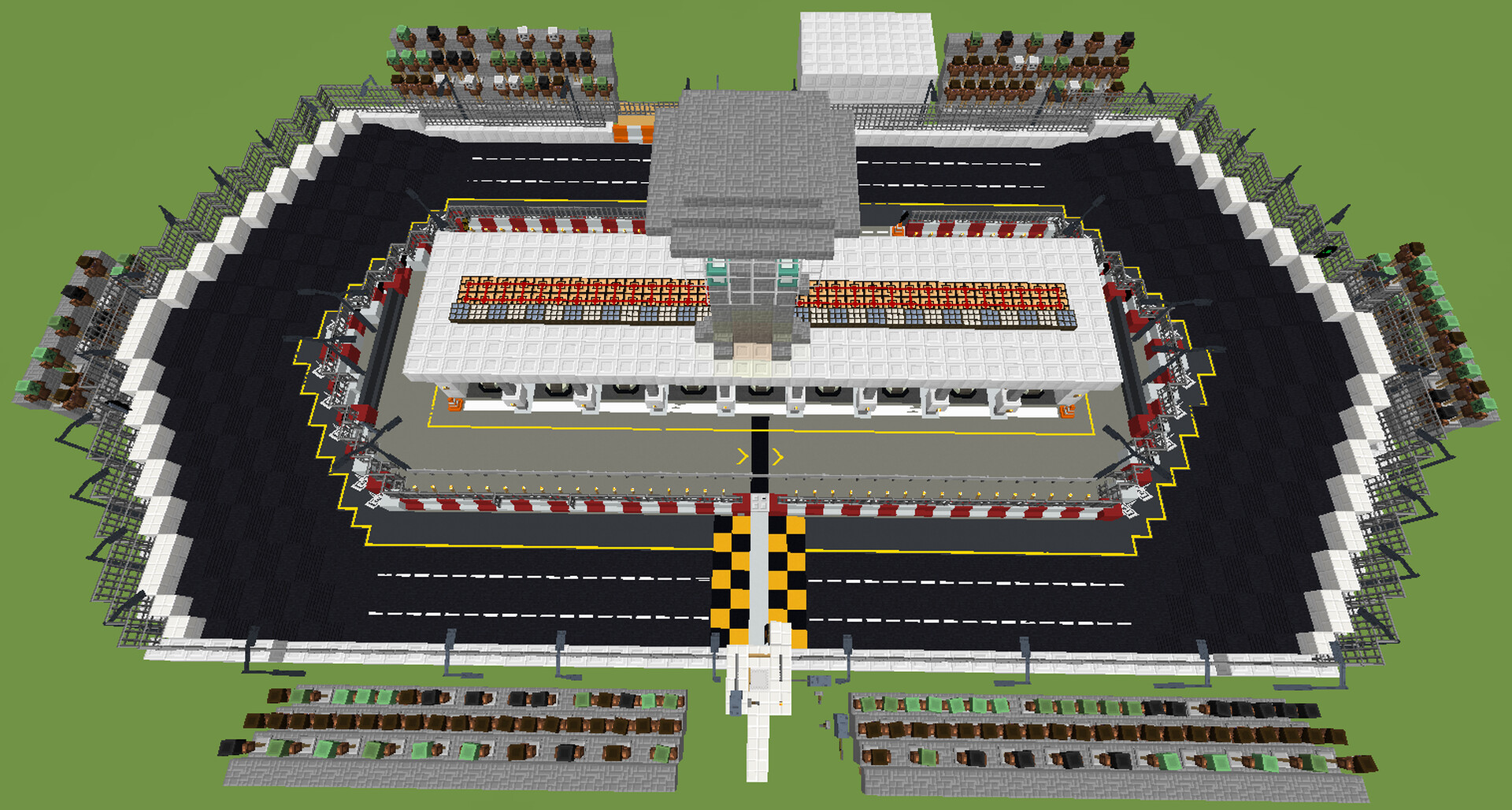 Minecraft Oval for 1.12.2 "EL COLISEO MOTORPARK" Minecraft Map