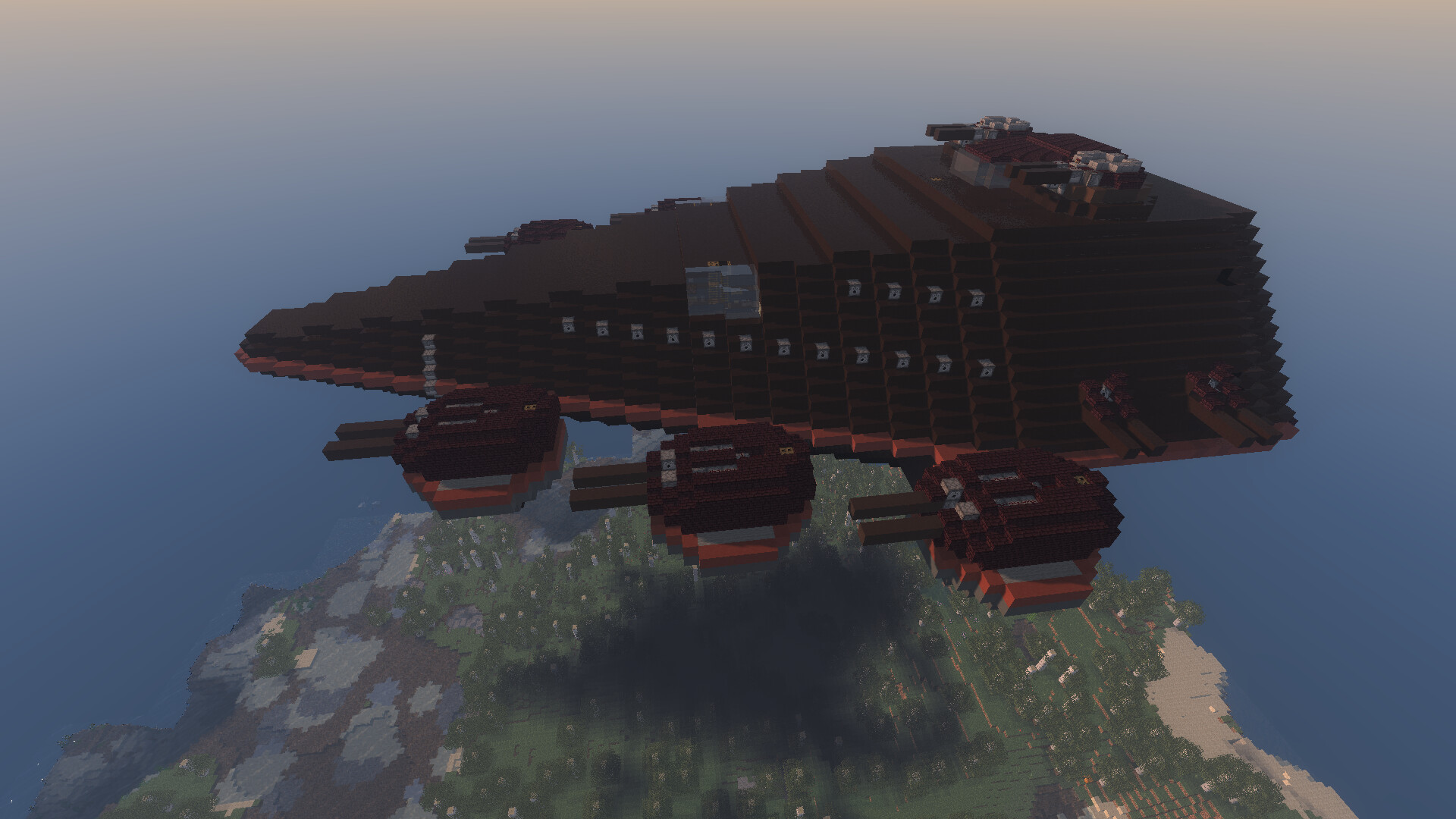 wayferer airship movecraft compatibly Minecraft Map