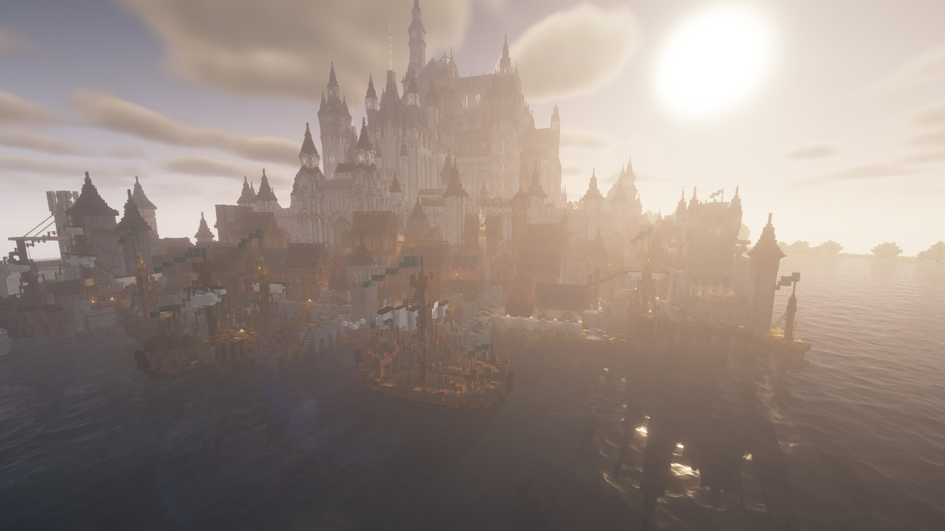 Aurith Zenith, Capital of the Continent of Aurin(Aurin) Minecraft Map