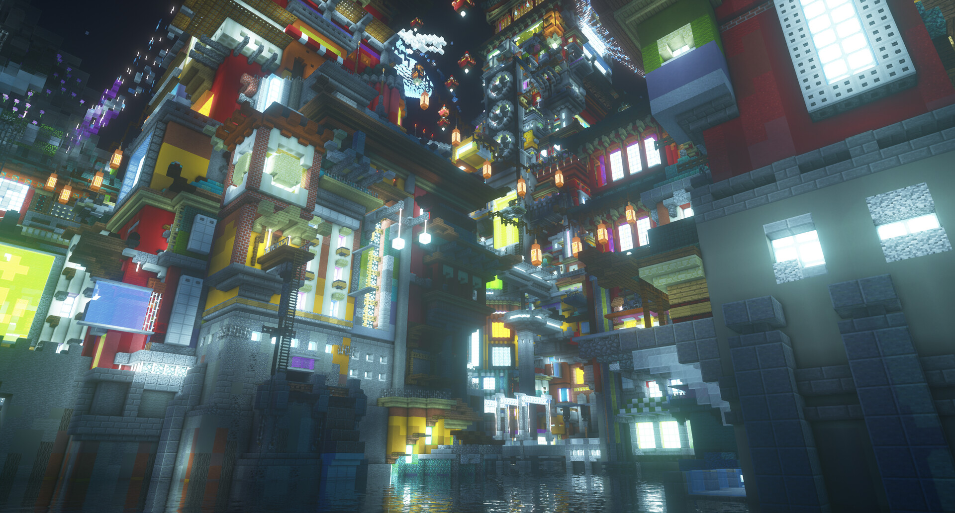 China Town, 2080 Minecraft Map