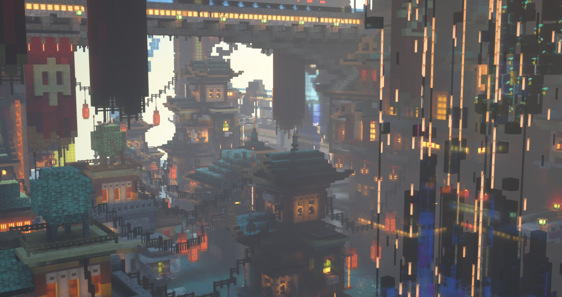 China Town, 2080 Minecraft Map