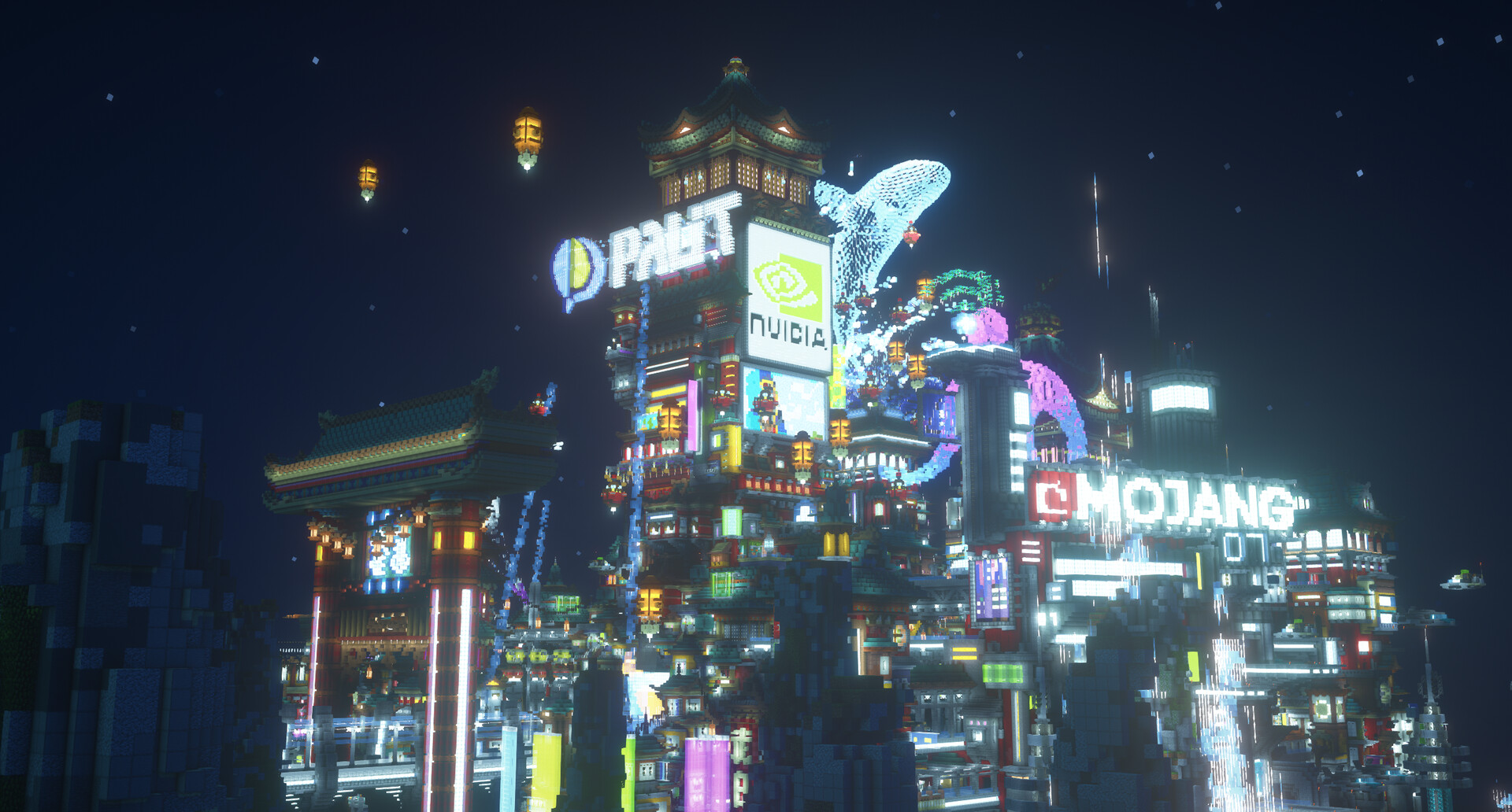 China Town, 2080 Minecraft Map