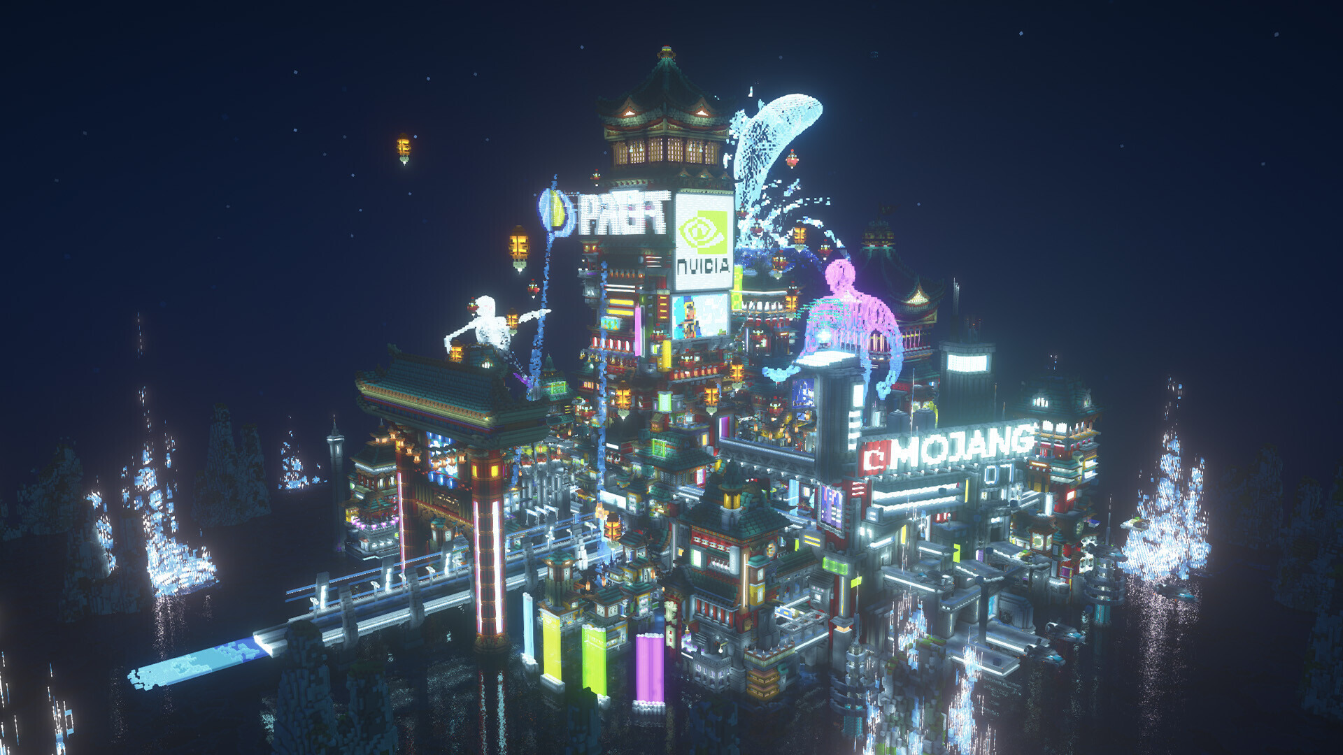 China Town, 2080 Minecraft Map
