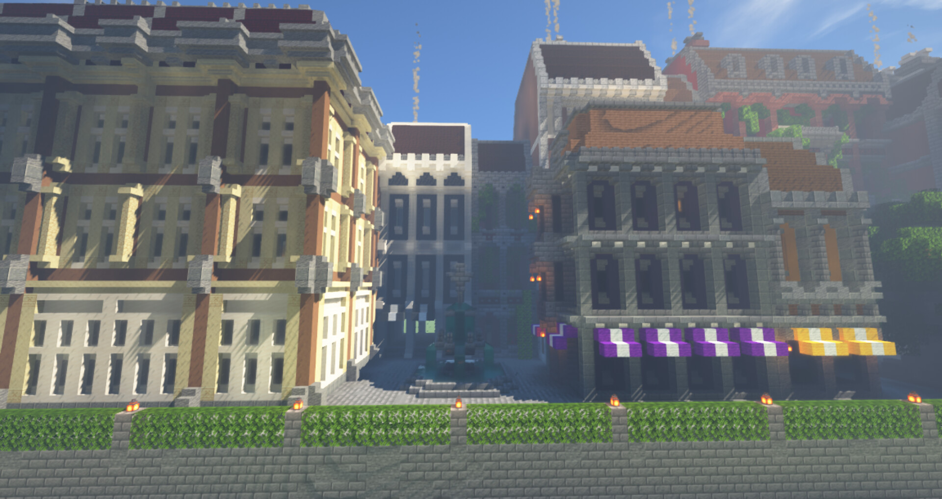 Realistic City Houses [Part 1] Minecraft Map