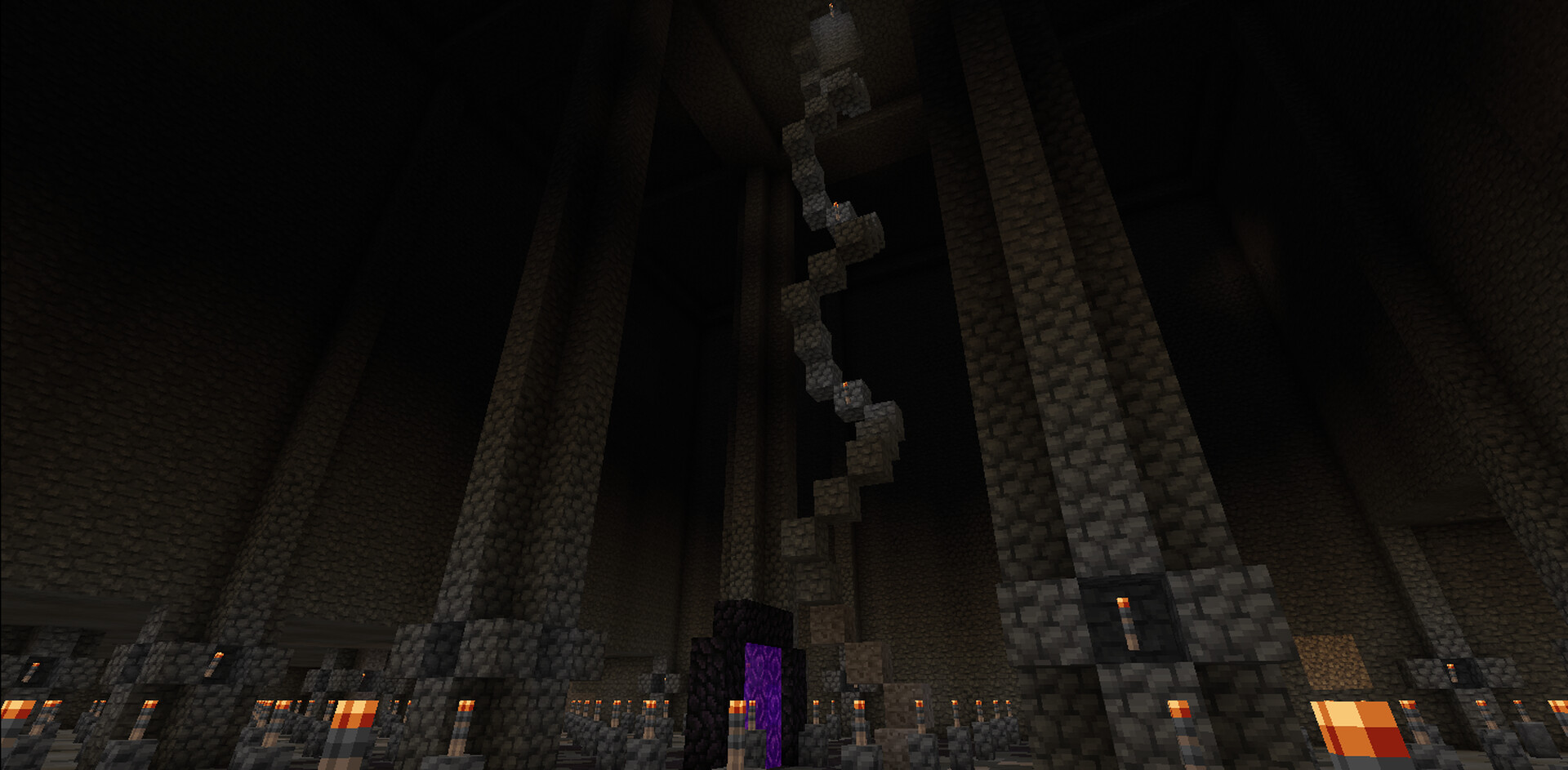 Deepslate mines and castle addition Minecraft Map