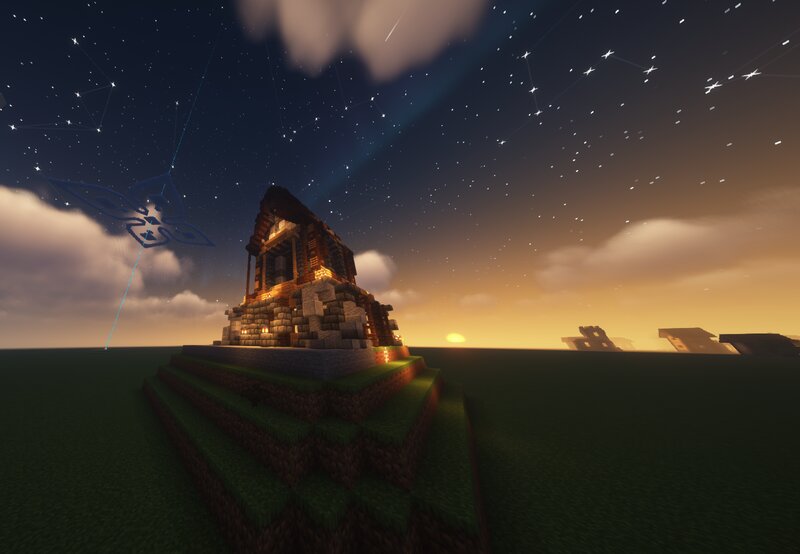 Medieval survival house Minecraft Map