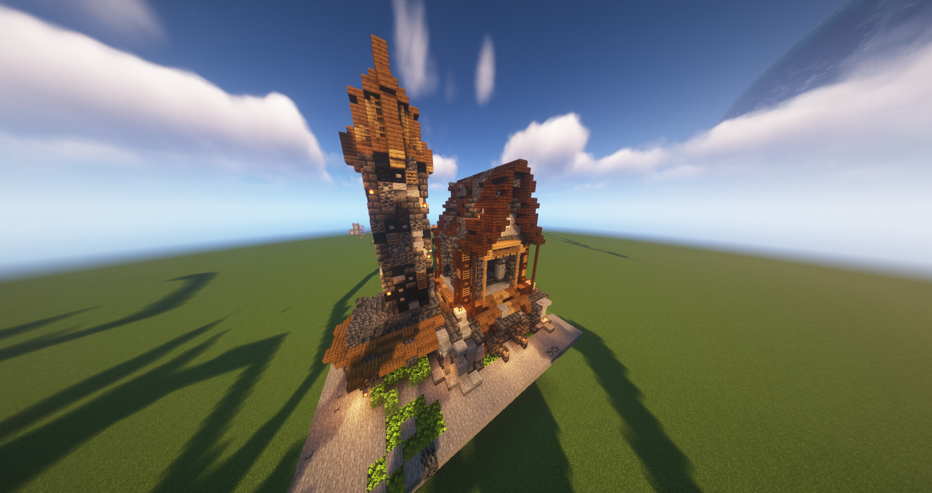 Medieval survival house Minecraft Map
