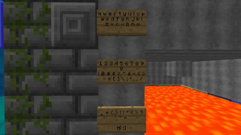 Texture Testing Map Minecraft Map