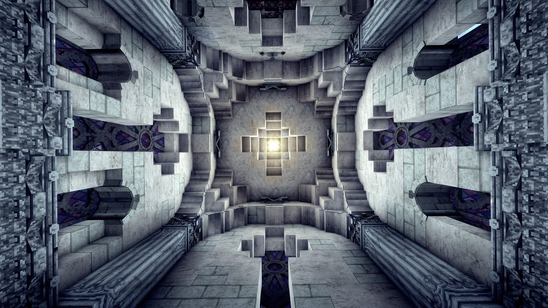 Fictional Gothic Cathedral (Little Tiles) Minecraft Map