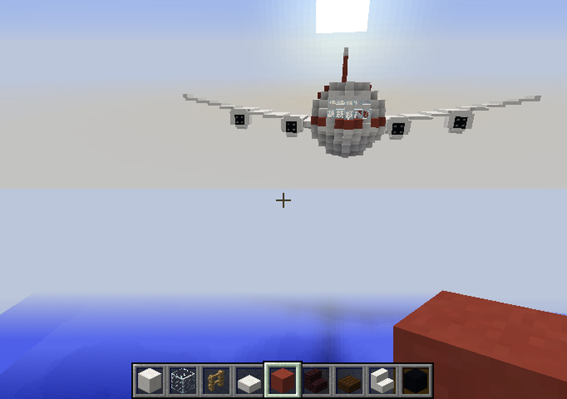TWA plane Minecraft Map