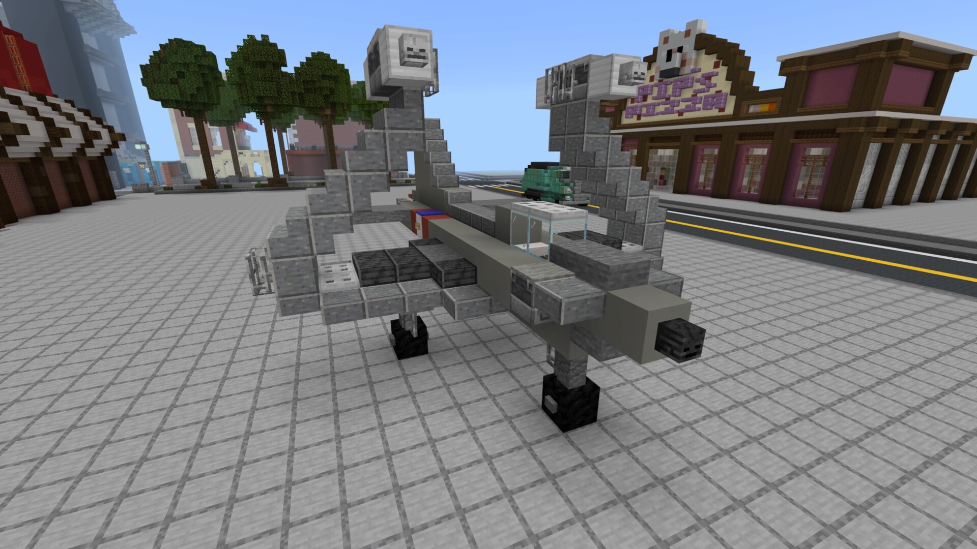 Fallout 3 Jet Fighter Minecraft Map