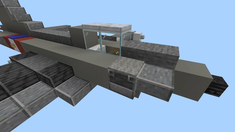 Fallout 3 Jet Fighter Minecraft Map