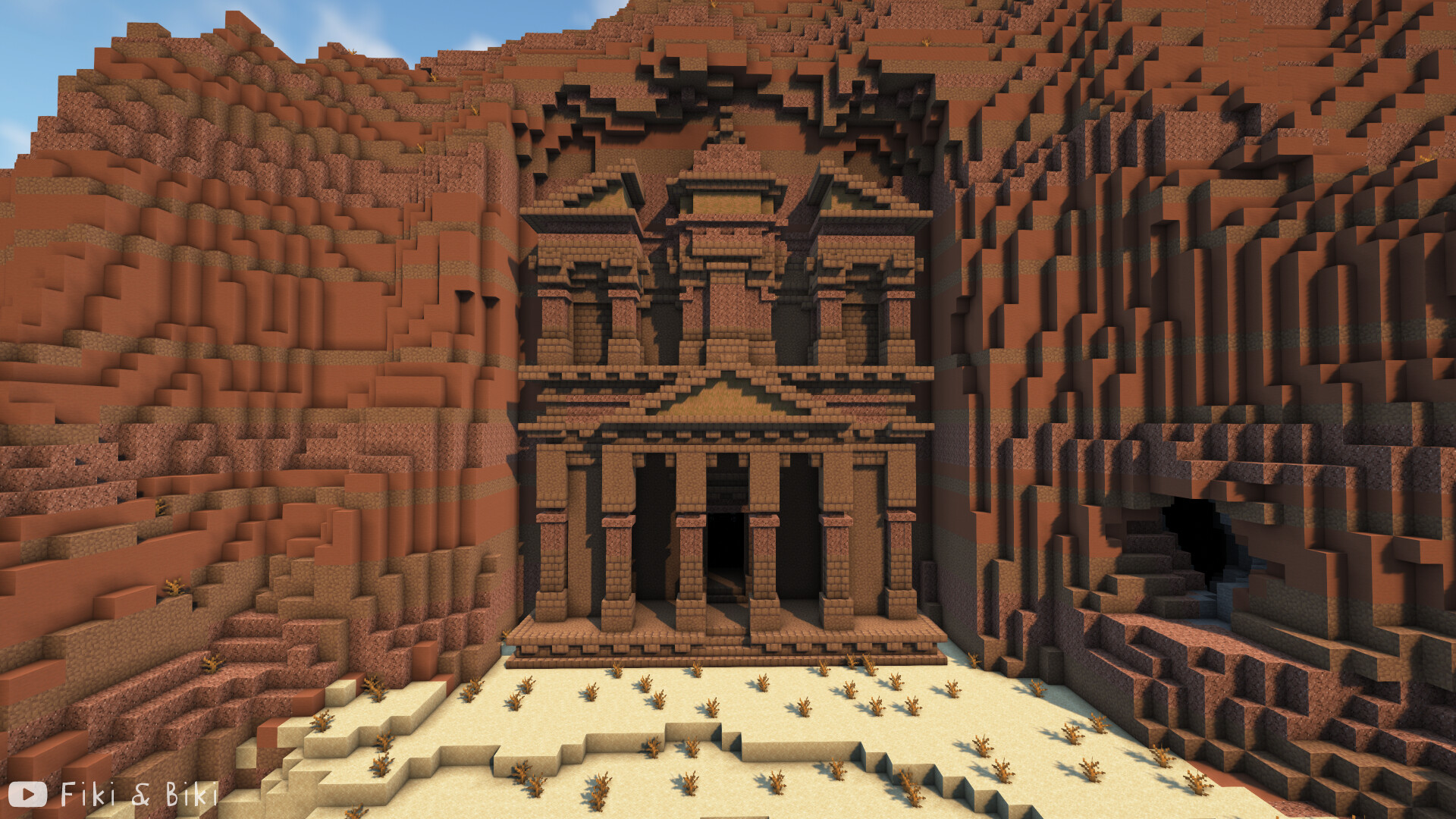 Al-Khazneh of Petra Minecraft Map