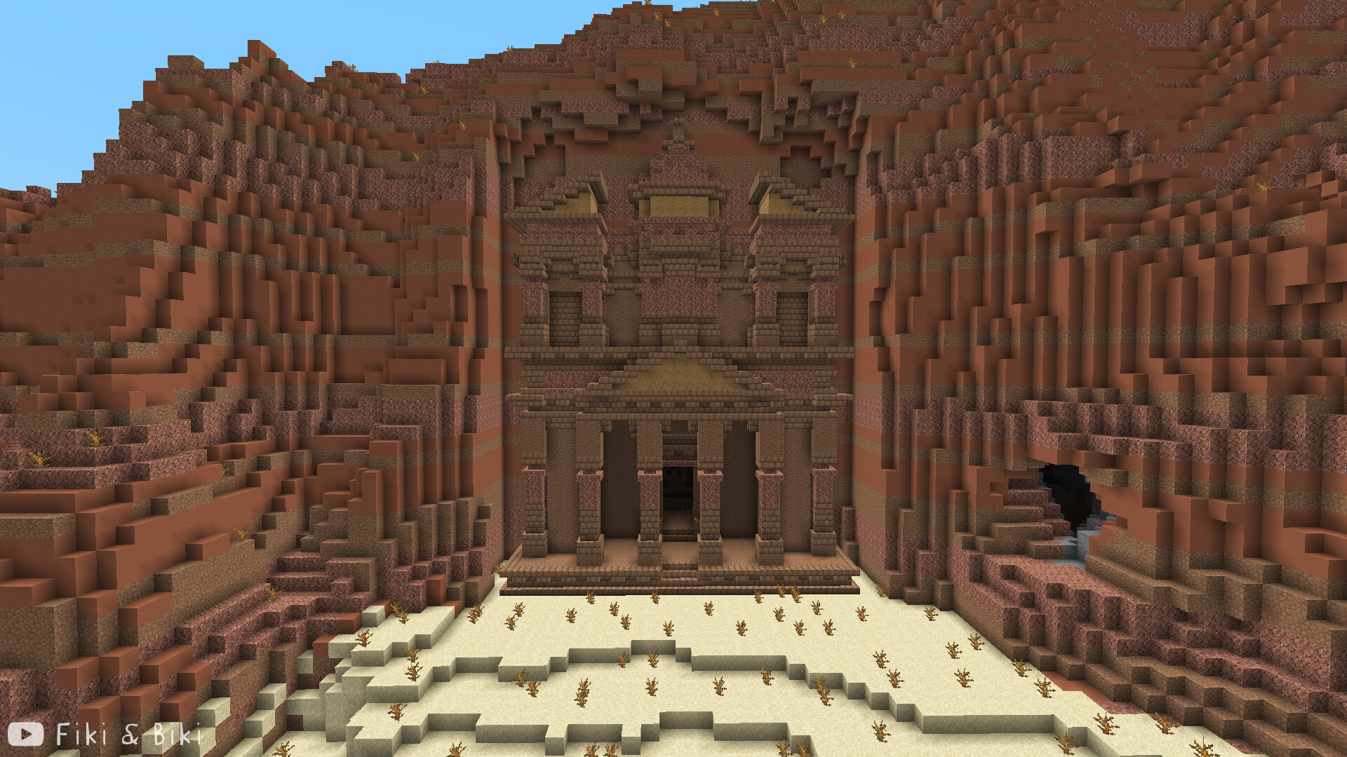 Al-Khazneh of Petra Minecraft Map