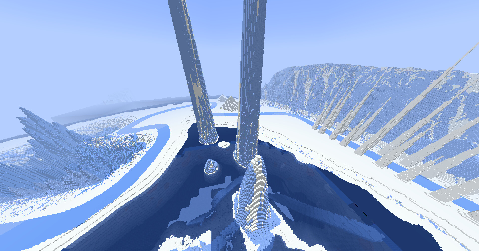 Glacial Hills Minecraft Map
