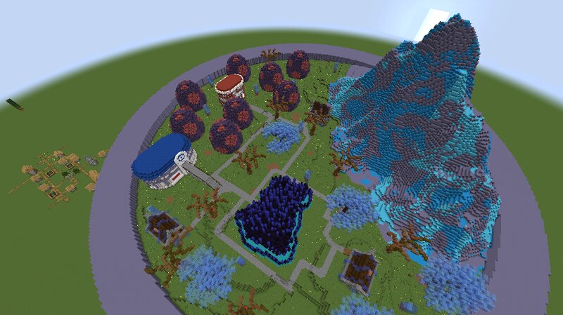 Pixelmon/Pokemon Dragon Gym Spawn 1.16 - 1.19 Free Download Minecraft Map