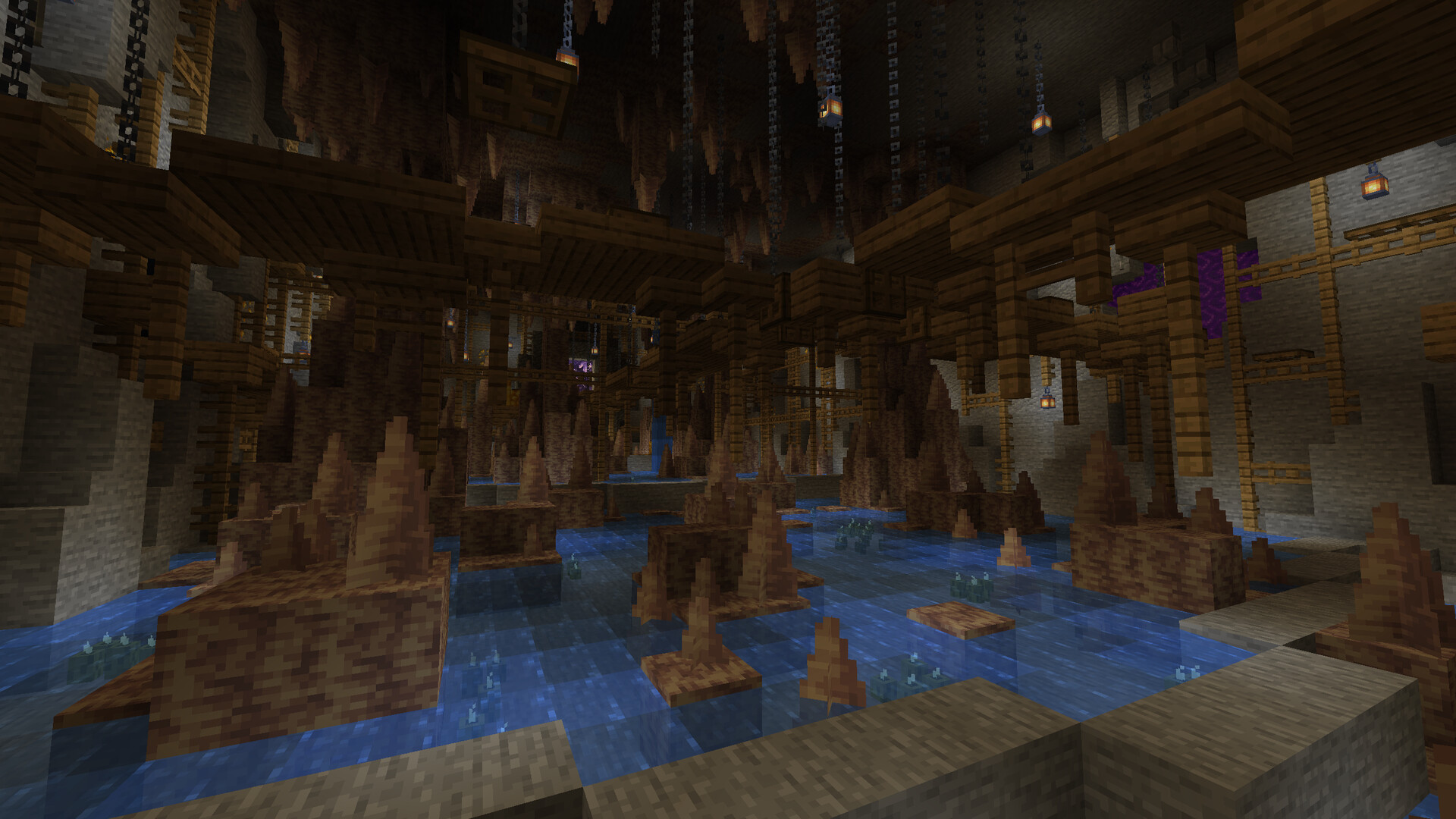 [FREE DOWNLOAD] Cave Themed Server Hub - ChromaCloud Minecraft Map
