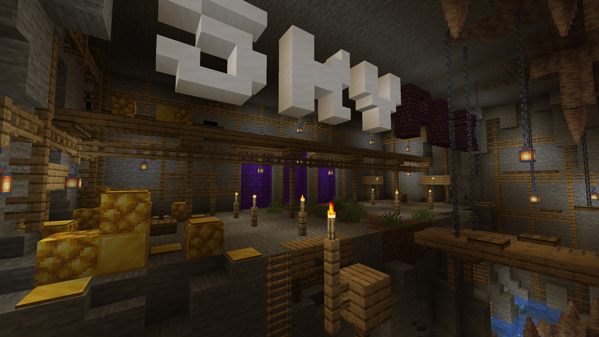 [FREE DOWNLOAD] Cave Themed Server Hub - ChromaCloud Minecraft Map