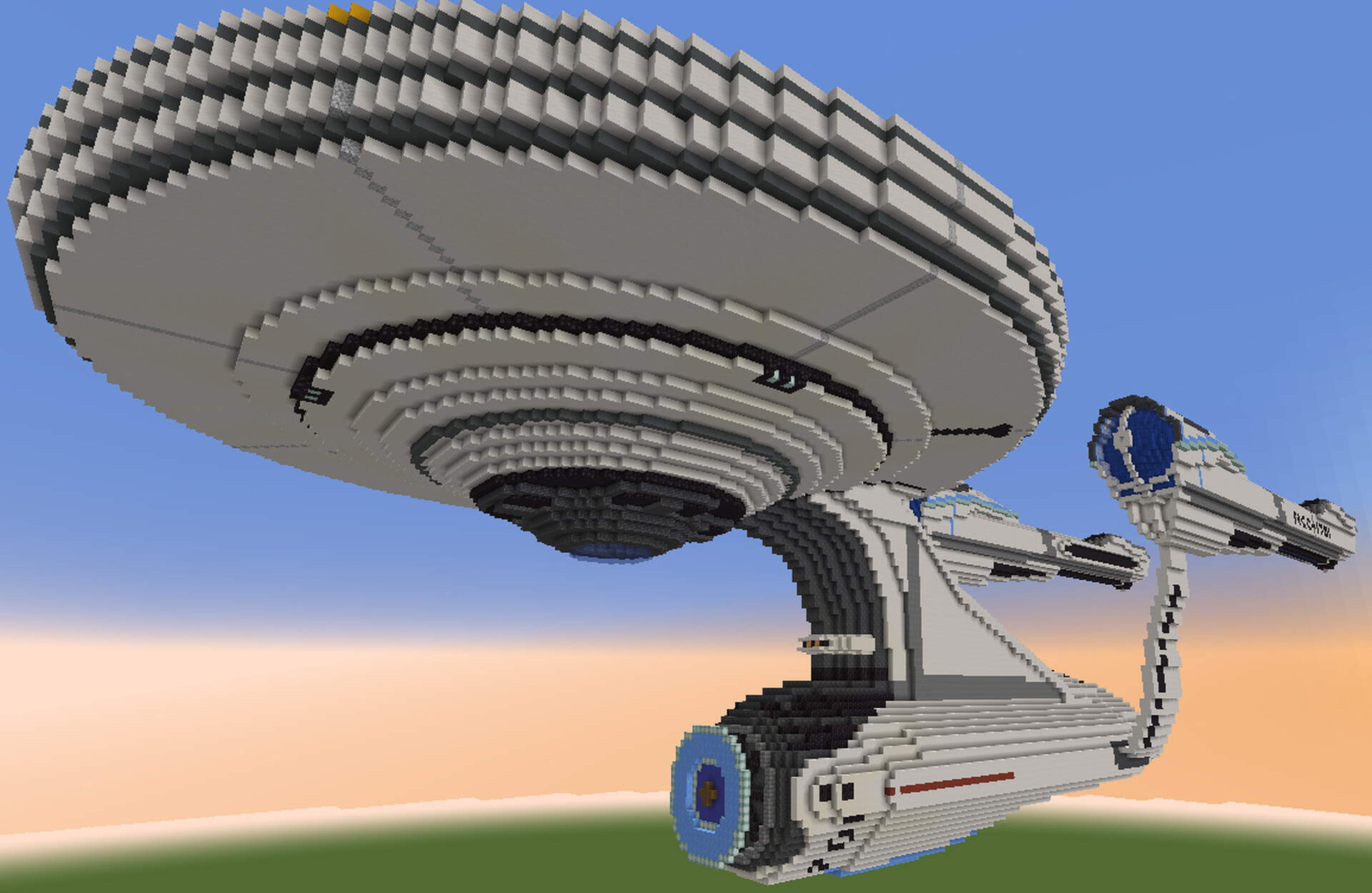 2009 USS Enterprise Minecraft Map