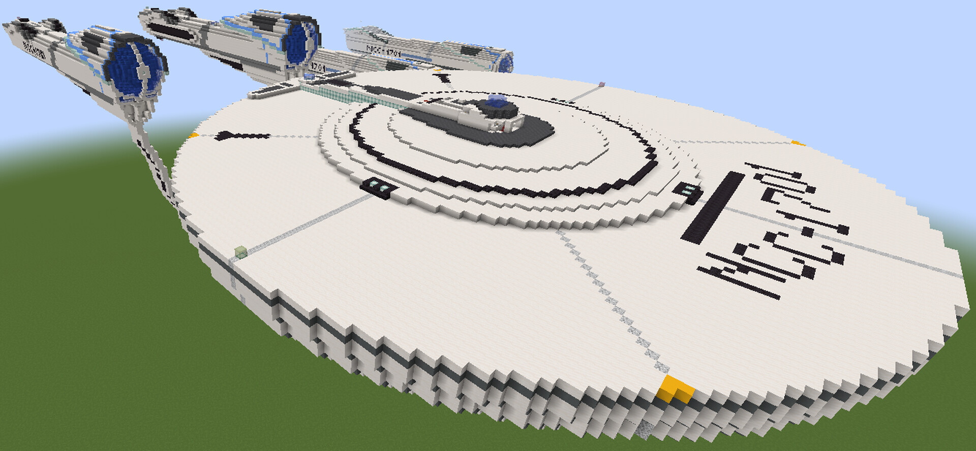 2009 USS Enterprise Minecraft Map