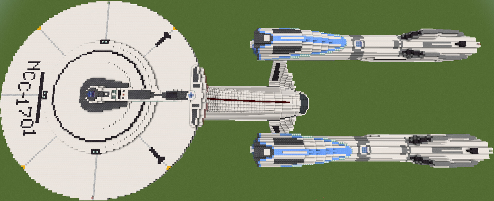 2009 USS Enterprise Minecraft Map