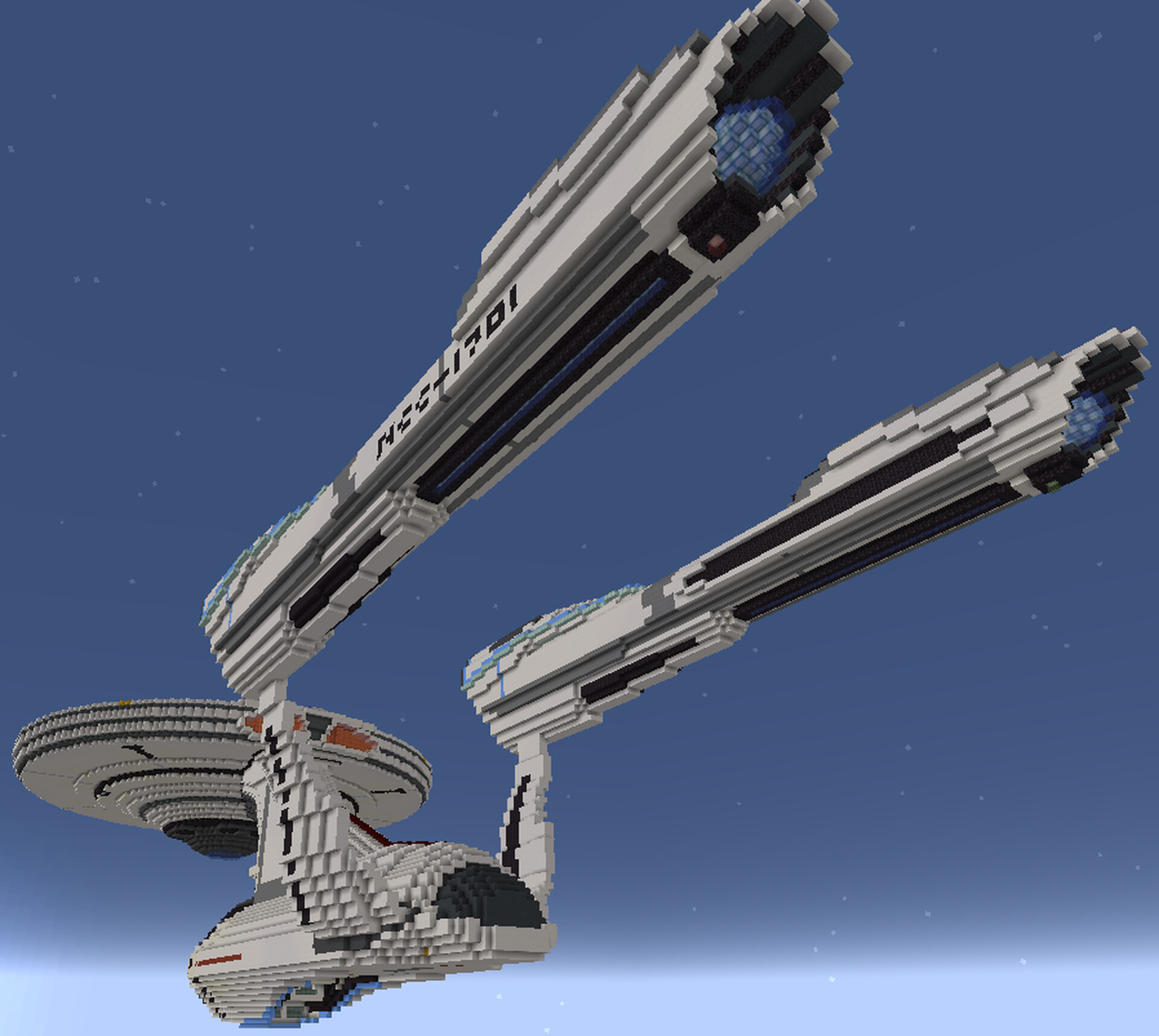 2009 USS Enterprise Minecraft Map