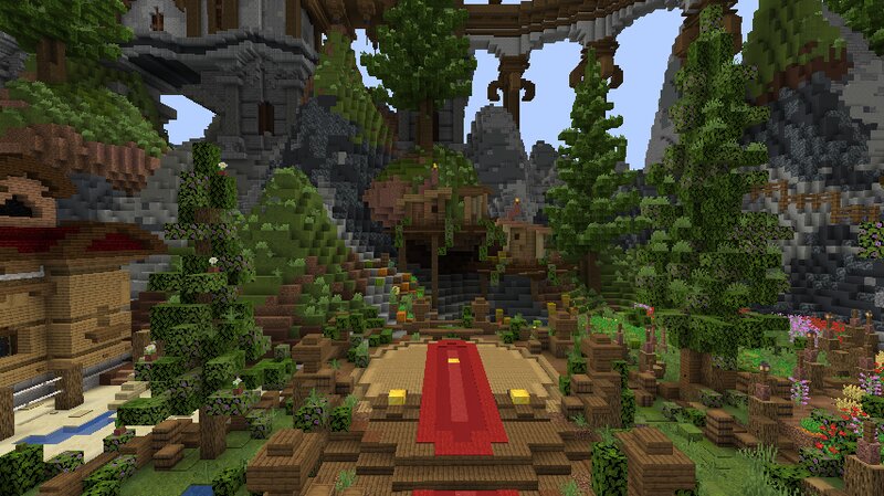 Spawn Minecraft Map