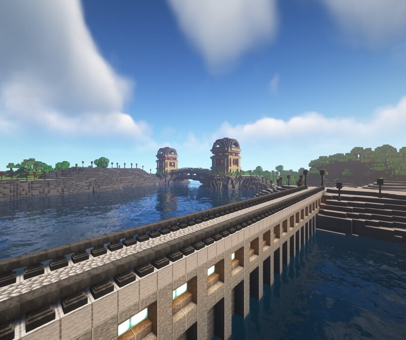 The bridge Minecraft Map