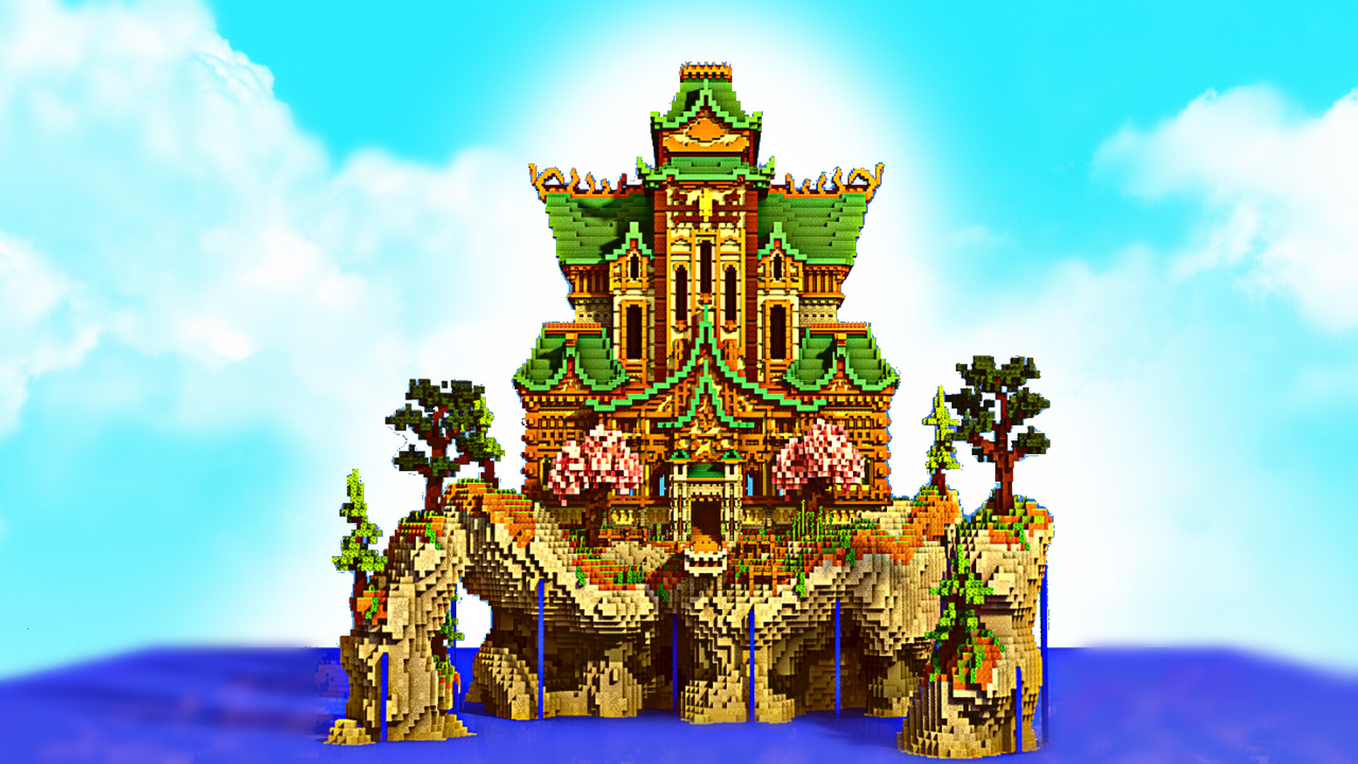 Server Lobby (Oriental Theme) Minecraft Map