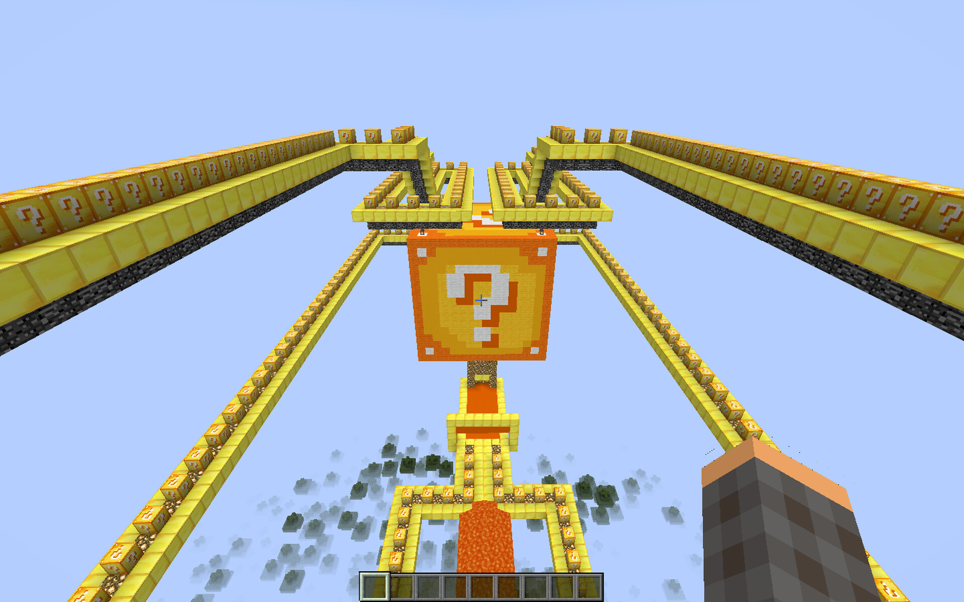 Jumbo Lucky Block Race Minecraft Map