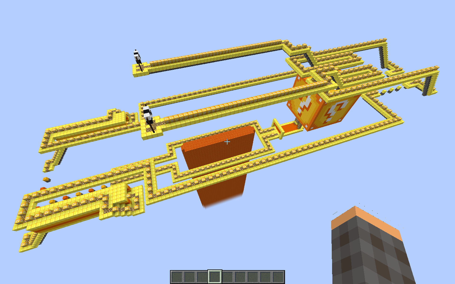 Jumbo Lucky Block Race Minecraft Map