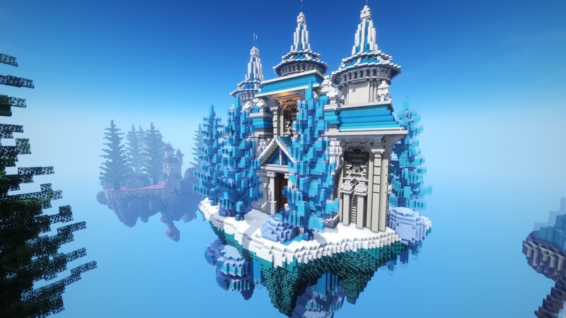 Bundle of 10 different islands Minecraft Map