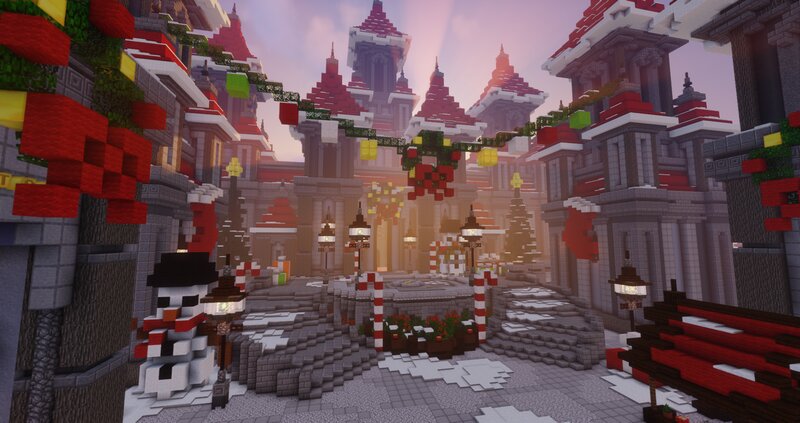 Spawn/Lobby Castle Minecraft Map