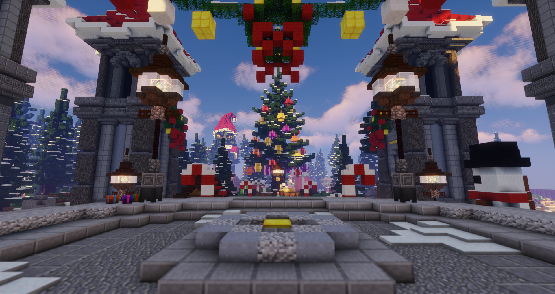 Spawn/Lobby Castle Minecraft Map